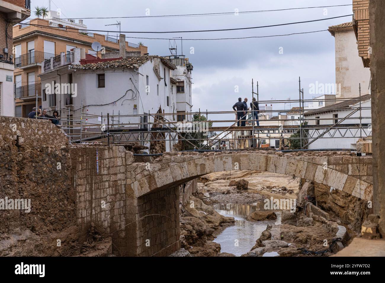 images of the devastation of the flood in Valencia (DANA) caused by ...
