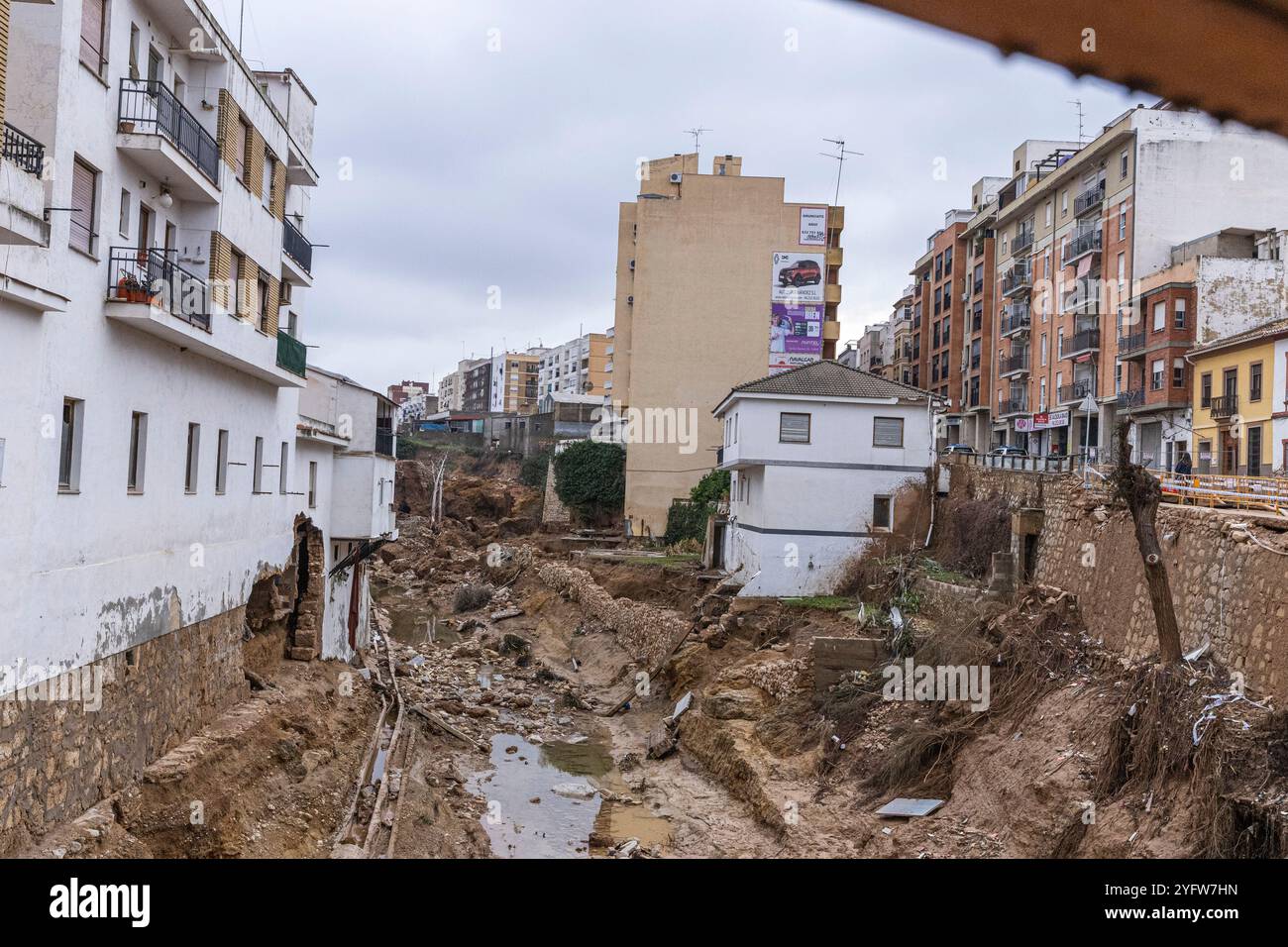 images of the devastation of the flood in Valencia (DANA) caused by ...