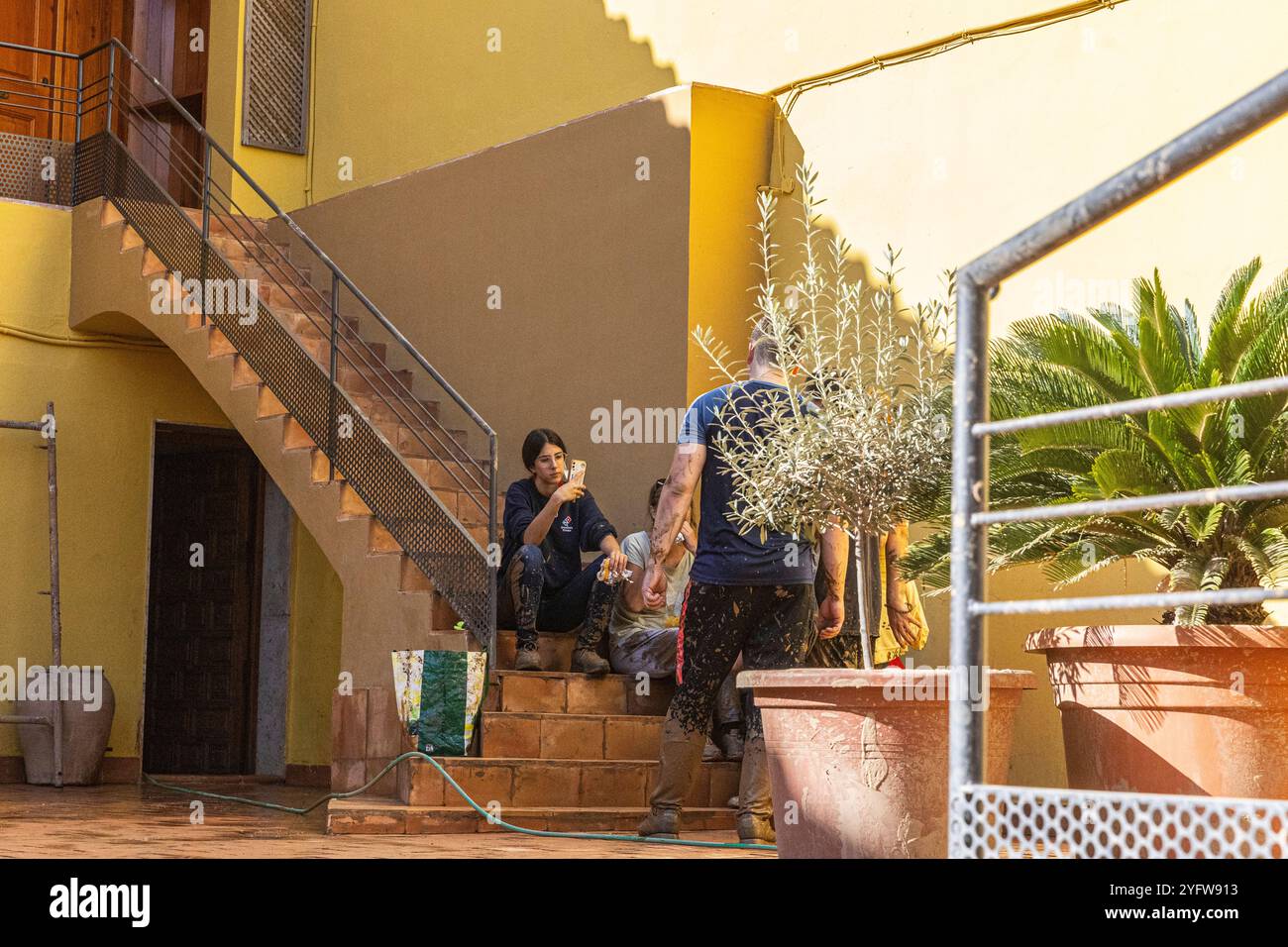 images of the devastation of the flood in Valencia (DANA) caused by ...