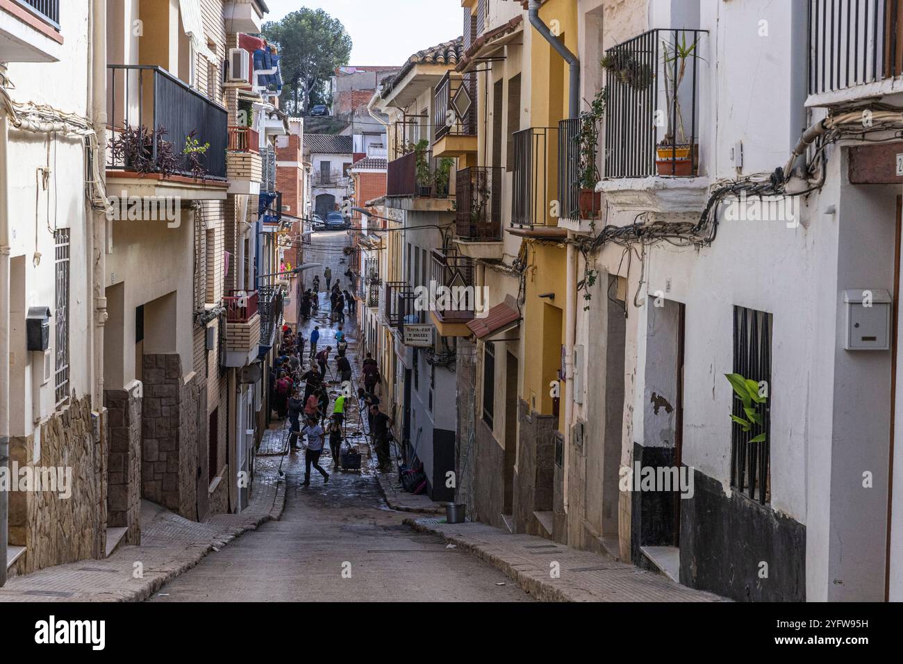 images of the devastation of the flood in Valencia (DANA) caused by ...