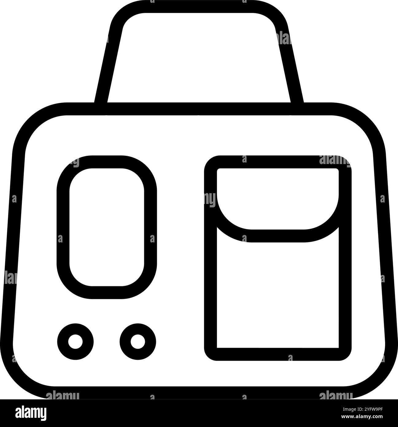 Pet carrier symbol. Comfortable animal travel. Cat carrier outline ...
