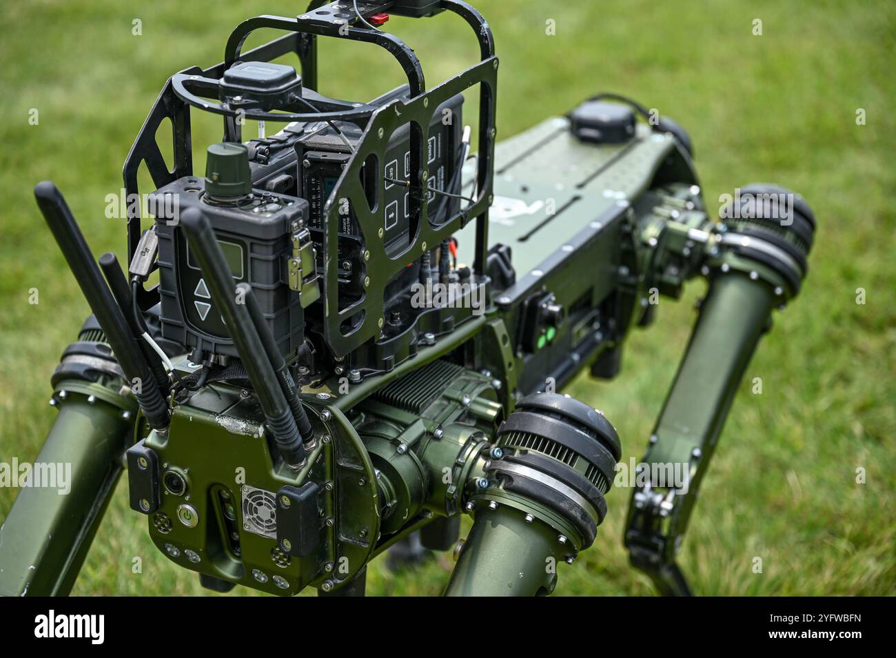 Aurora, United States. 10 November, 2020. The robotic dog designed as a ...