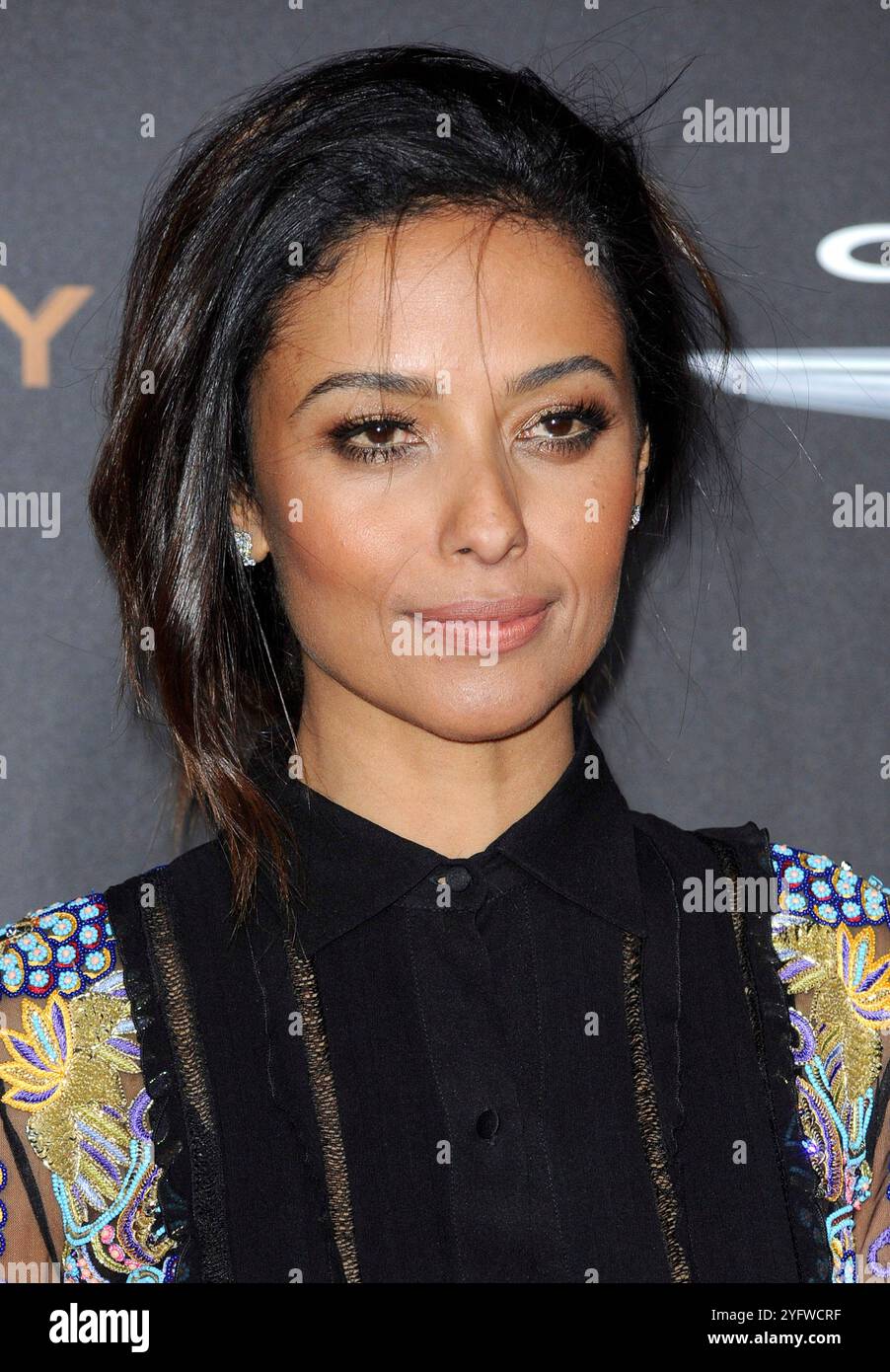 Meta Golding at the Los Angeles premiere of 'The Hunger Games ...