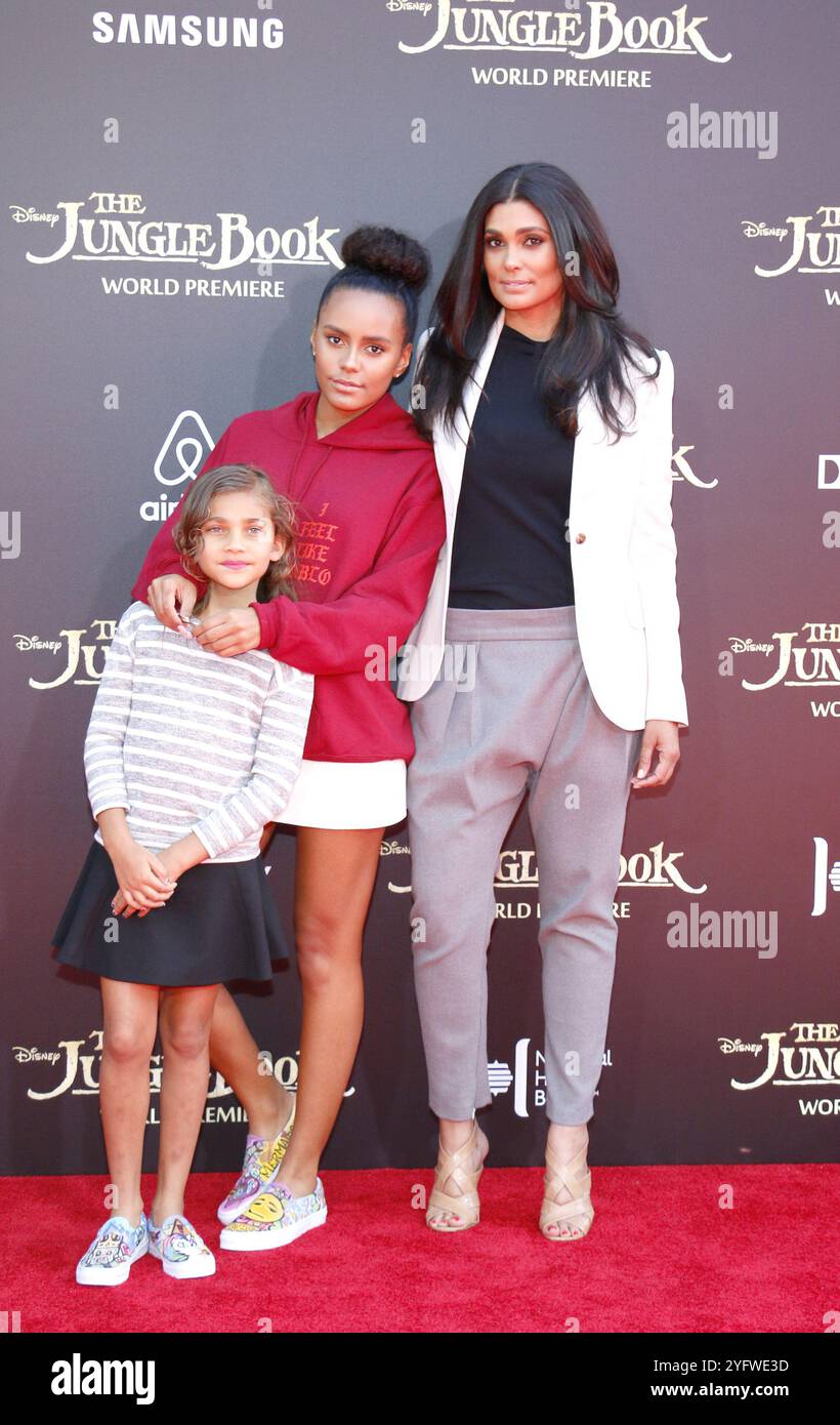 Rachel Roy, Tallulah Ruth Dash and Ava Dash at the World premiere of ...