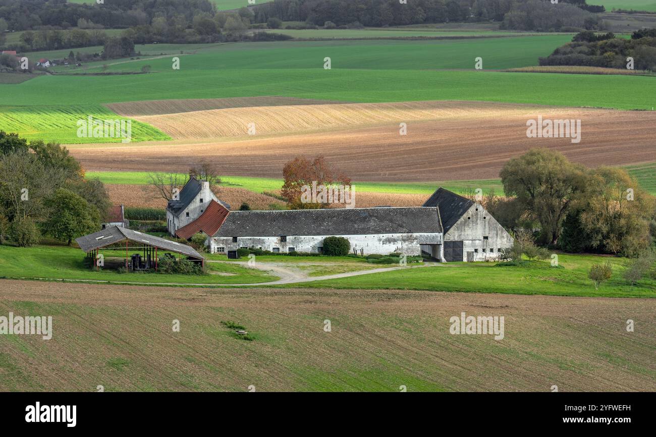 La Haye Sainte, square farm / farmstead, defended by Wellington’s ...