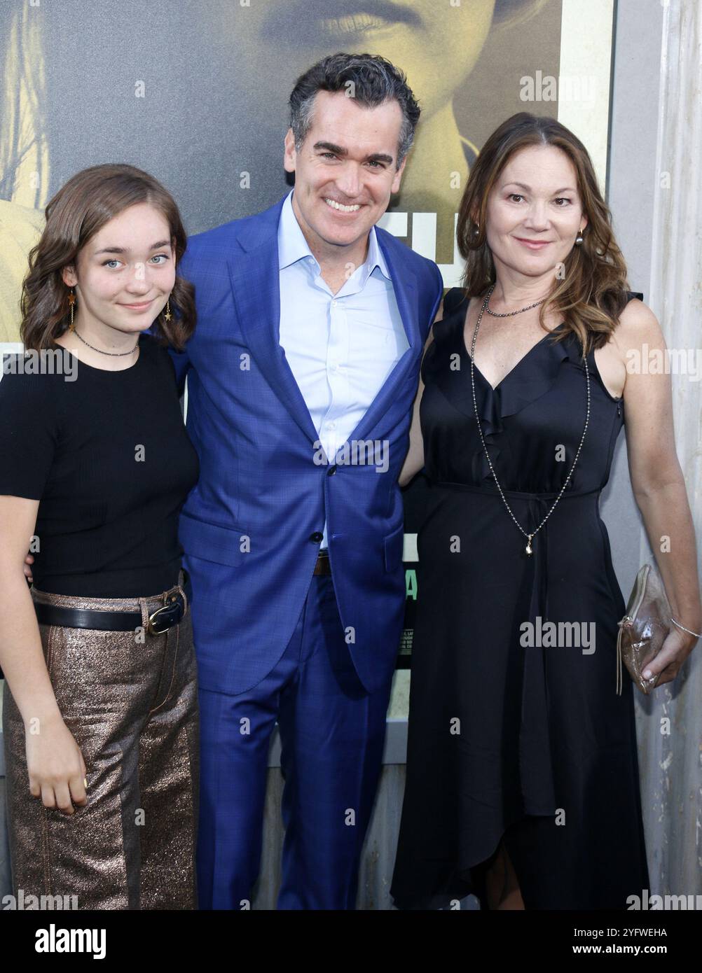 Grace James, Brian d'Arcy James and Jennifer Prescott at the Los ...