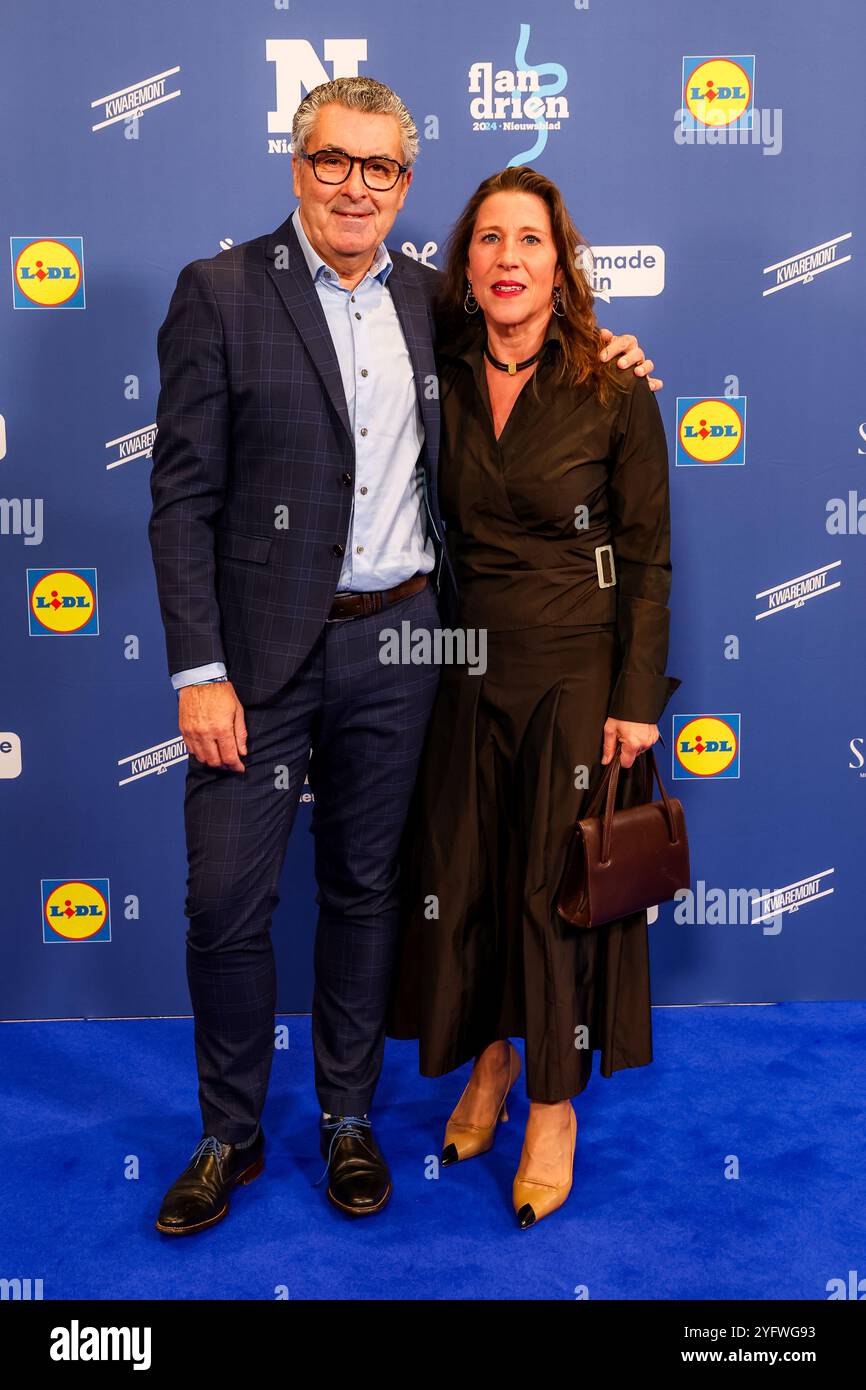 Middelkerke, Belgium. 05th Nov, 2024. Eric Van Lancker pictured at the arrival for the ...