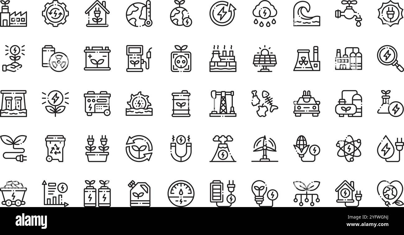 Mining waste management Stock Vector Images - Alamy