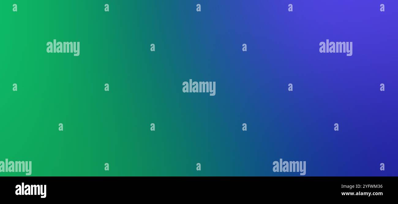 Long banner. smooth abstract background featuring a blue green gradient ...