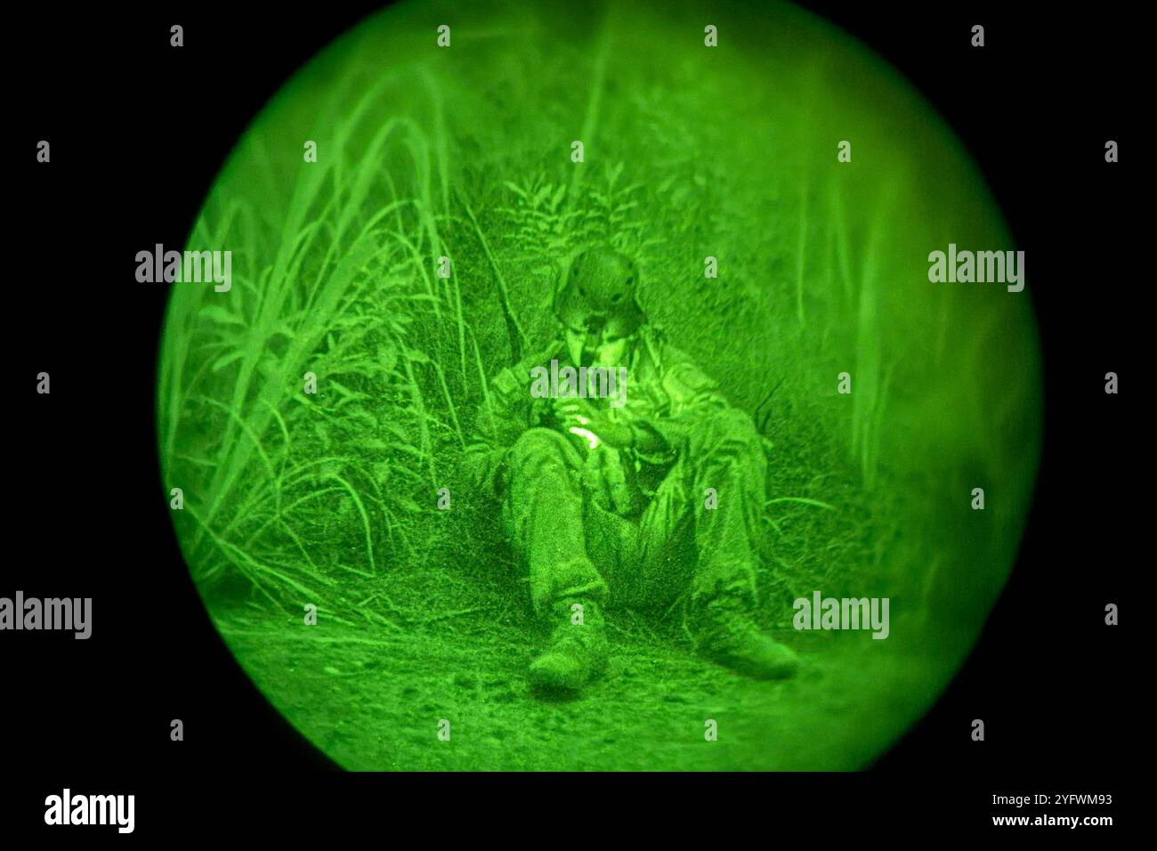 Schofield Barracks, Hawaii, USA. 9th Oct, 2024. U.S. Army Soldiers with ...