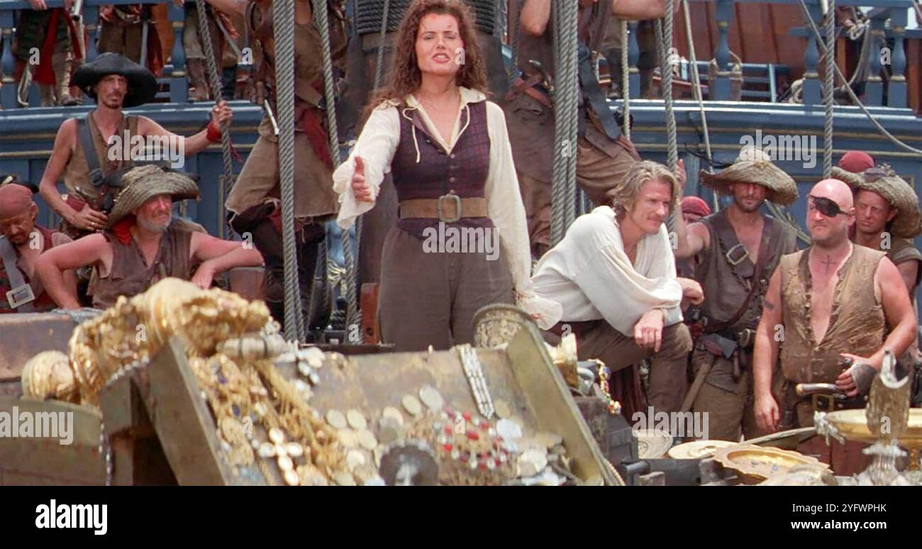 CUTTHROAT ISLAND 1995 MGM film with Geena Davis Stock Photo - Alamy