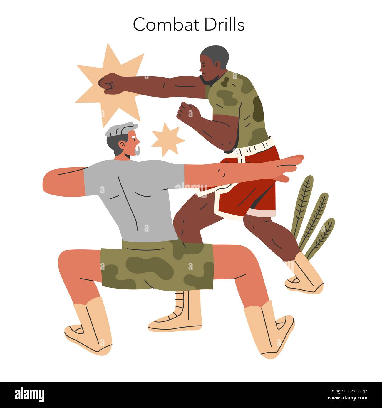 Army physical drill Cut Out Stock Images & Pictures - Alamy