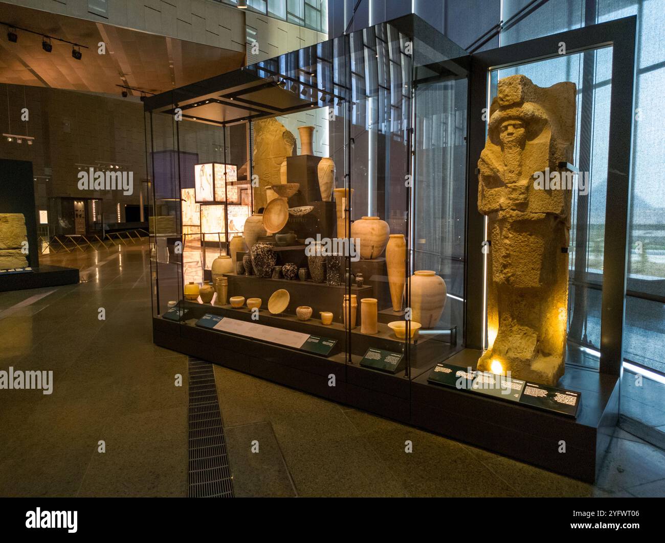 19.10.24 Giza, Egypt: Largest Archaeological Exhibition in GEM Grand ...