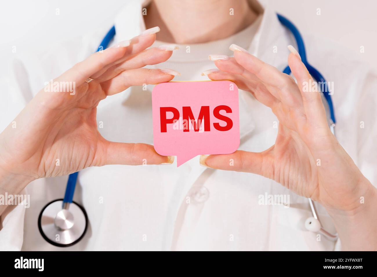 Premenstrual syndrome pms word hi-res stock photography and images - Alamy