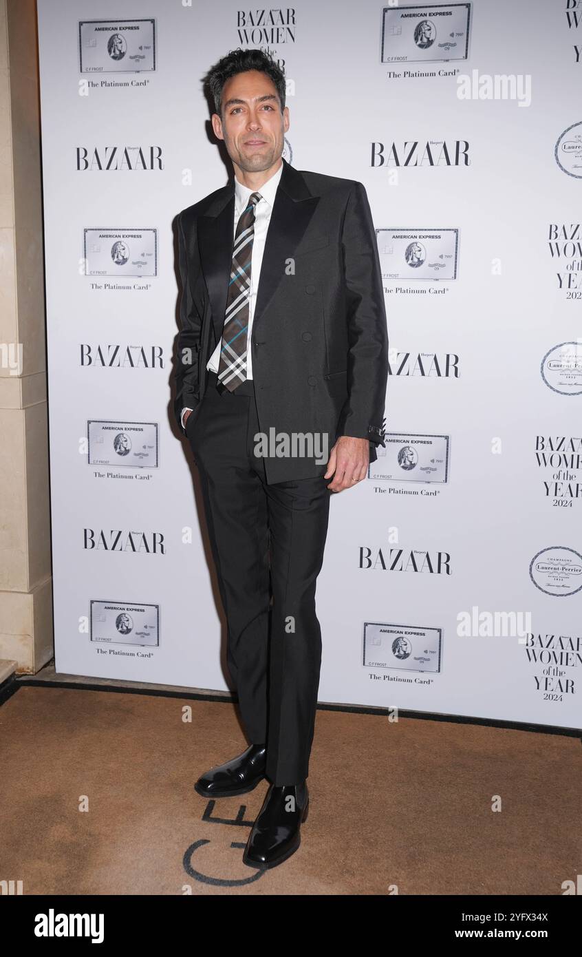 Alex Hassell at the Harper's Bazaar Women of the Year 2024 awards, at ...