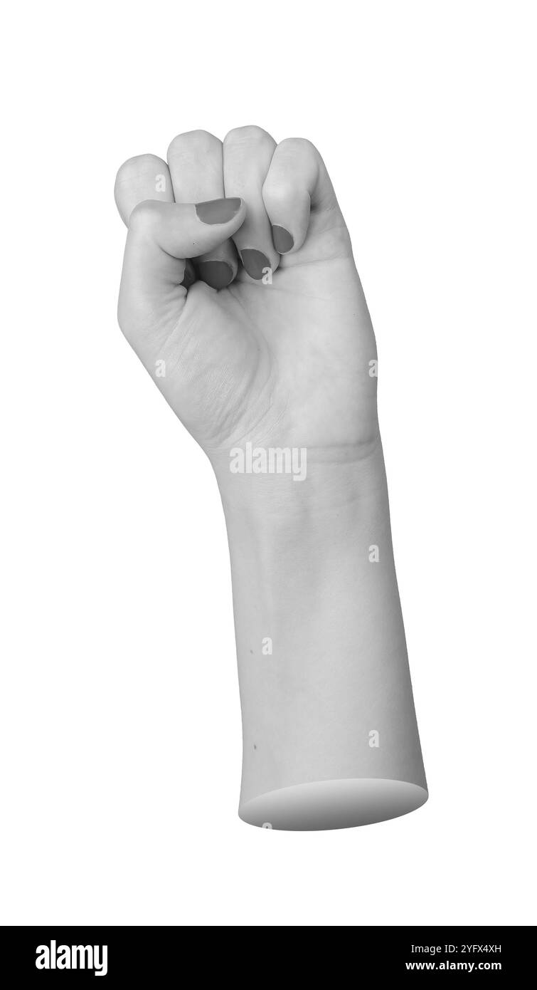Expressing determination Black and White Stock Photos & Images - Alamy