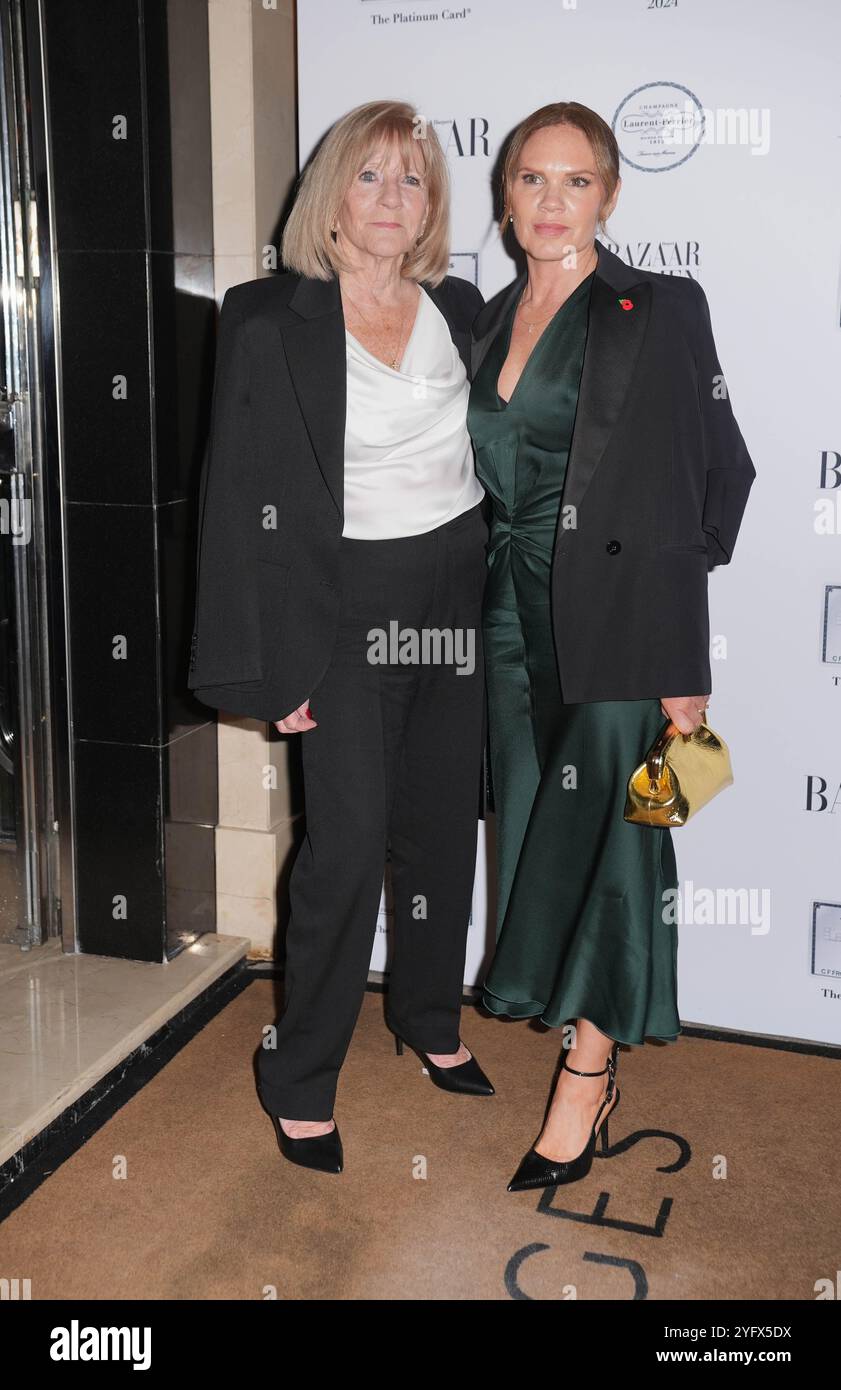 Jackie Adams and Louise Adams at the Harper's Bazaar Women of the Year ...