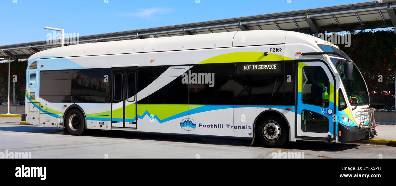 Los Angeles, California: Foothill Transit Bus Stock Photo - Alamy