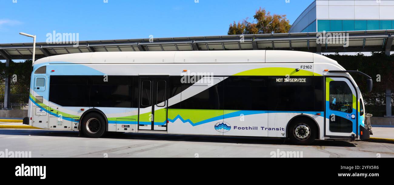 Los Angeles, California: Foothill Transit Bus Stock Photo - Alamy