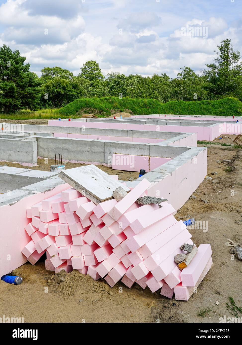 Thermal insulation polystyrene plates around hi-res stock photography ...