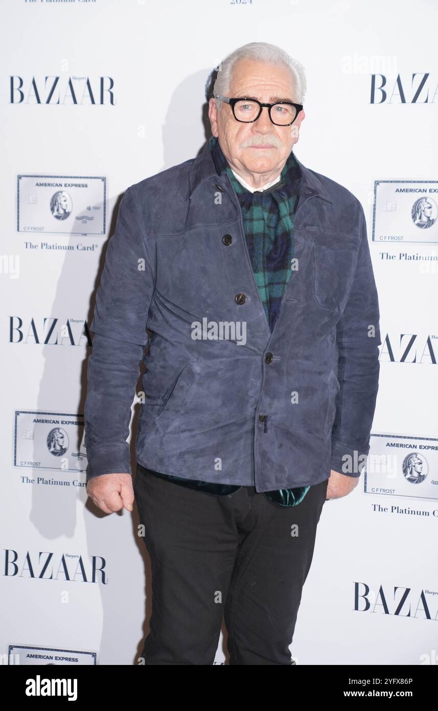 Brian Cox arriving at the Harper's Bazaar Women of the Year 2024 awards ...