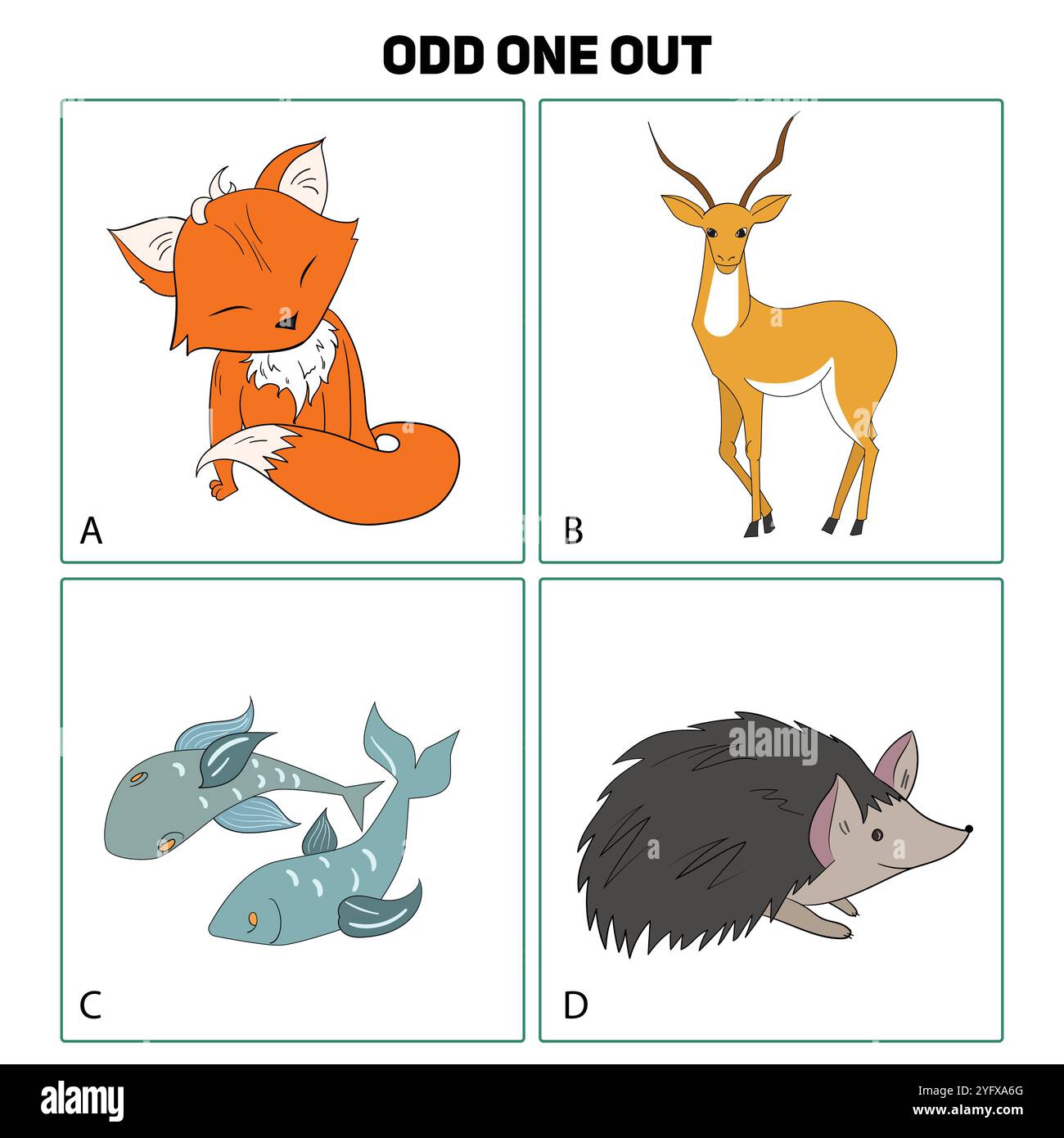 Fish friends Stock Vector Images - Alamy