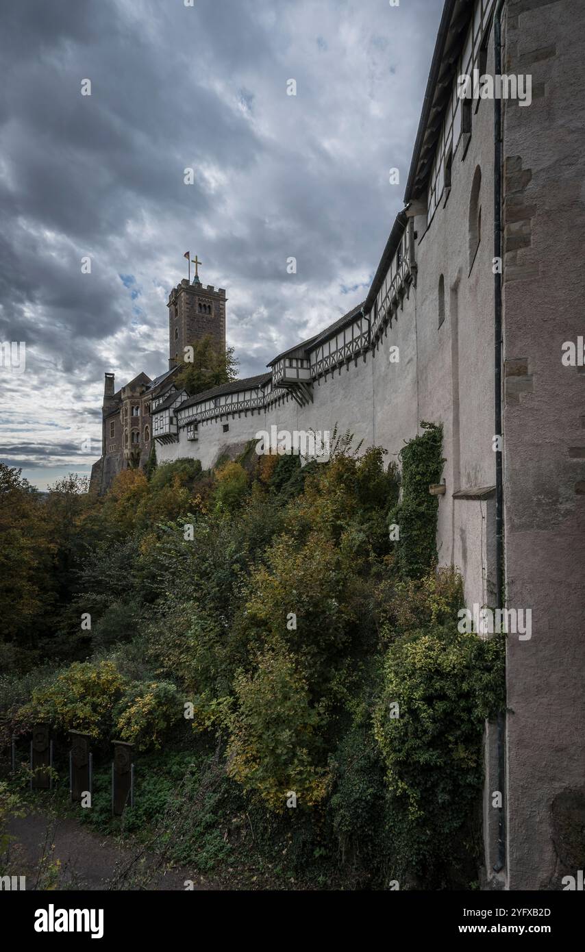 Wartburg castle in morning hi-res stock photography and images - Alamy
