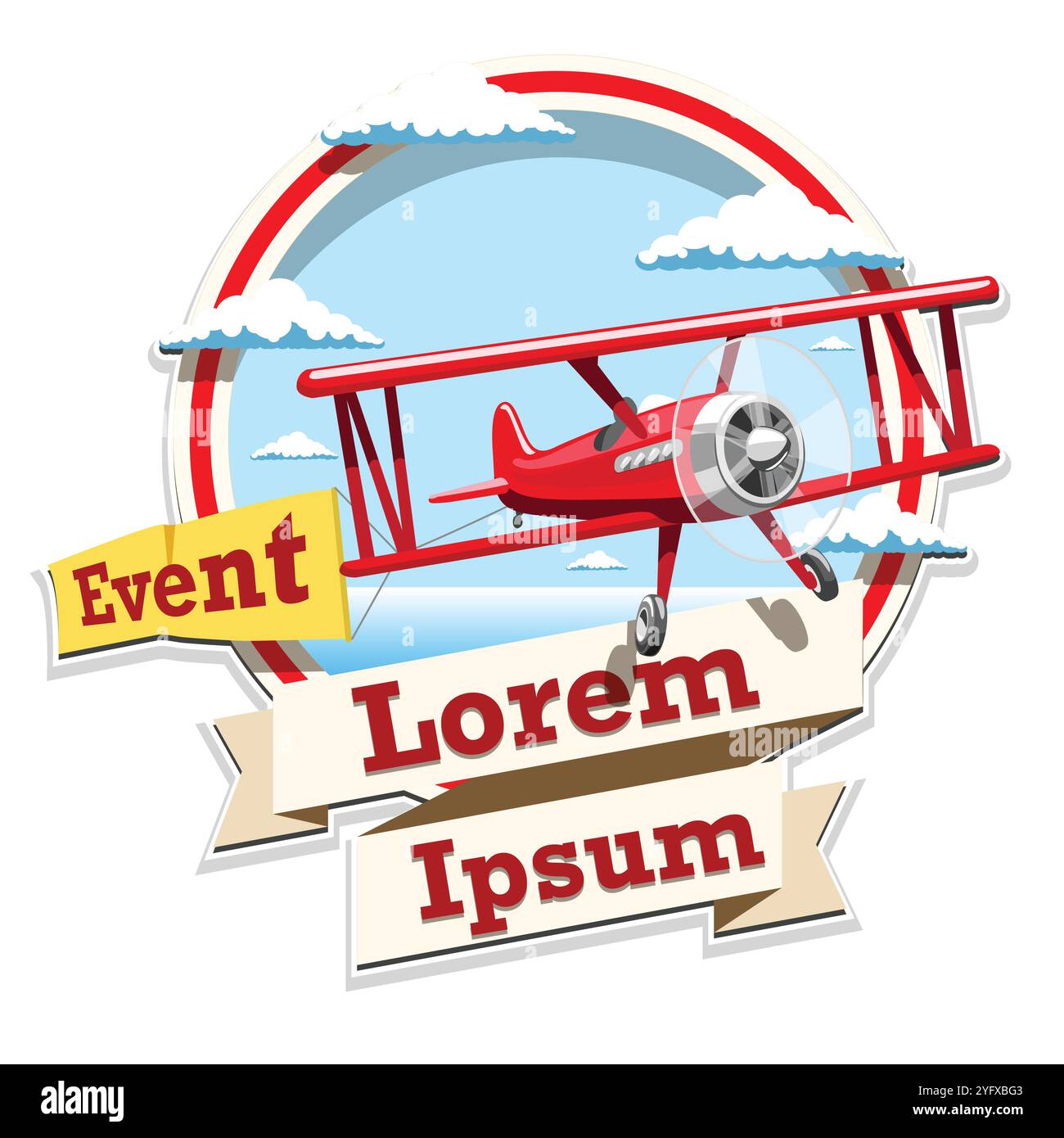 Event plane hi-res stock photography and images - Alamy