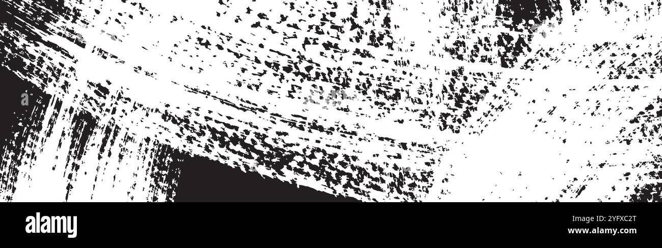 Abstract punk background with glitch effect and distressed brush ...