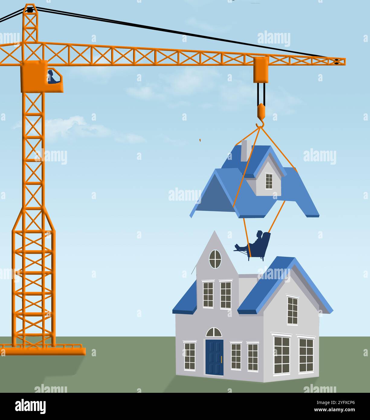 The term "move in ready" takes on a new meaning as a guy is so ready he ...