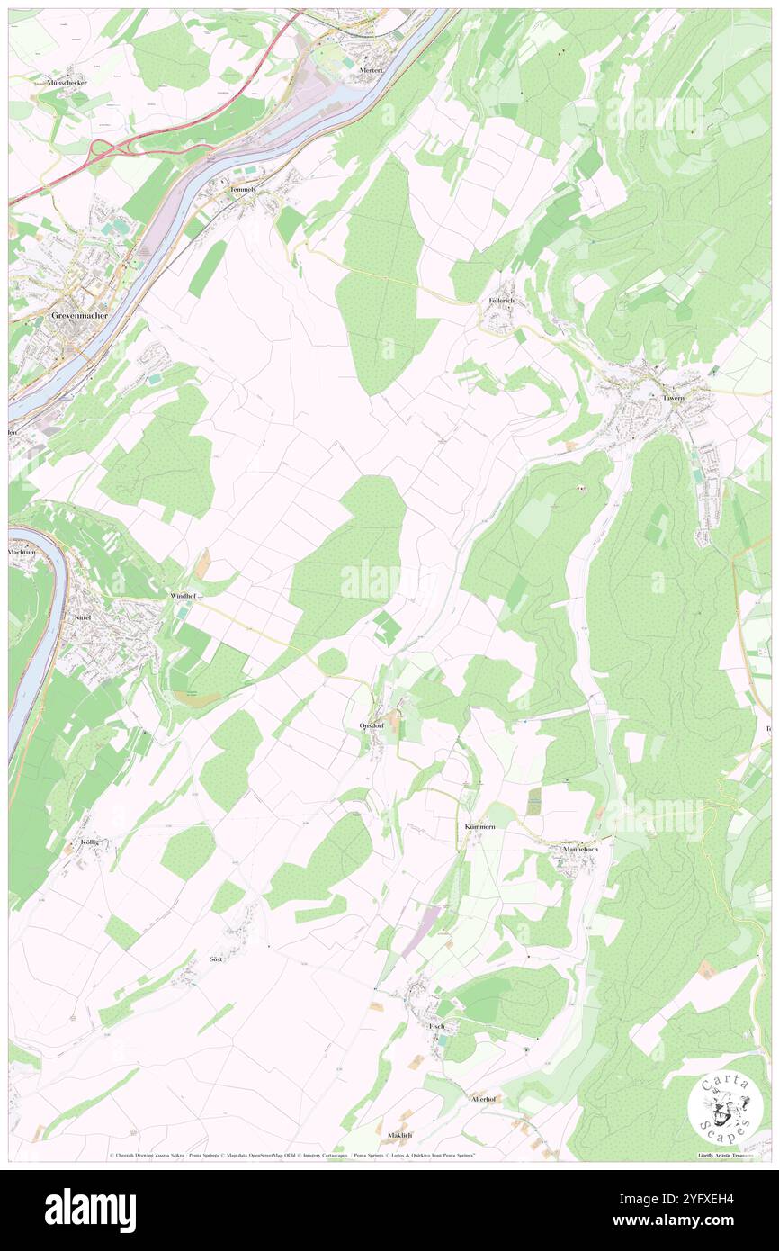 Windhof, DE, Germany, Rheinland-Pfalz, N 49 2' 18'', N 7 58' 4'', map ...