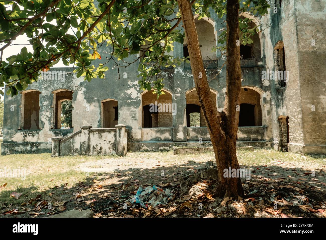 View of Old German Boma - A historical German colonial building in Old ...