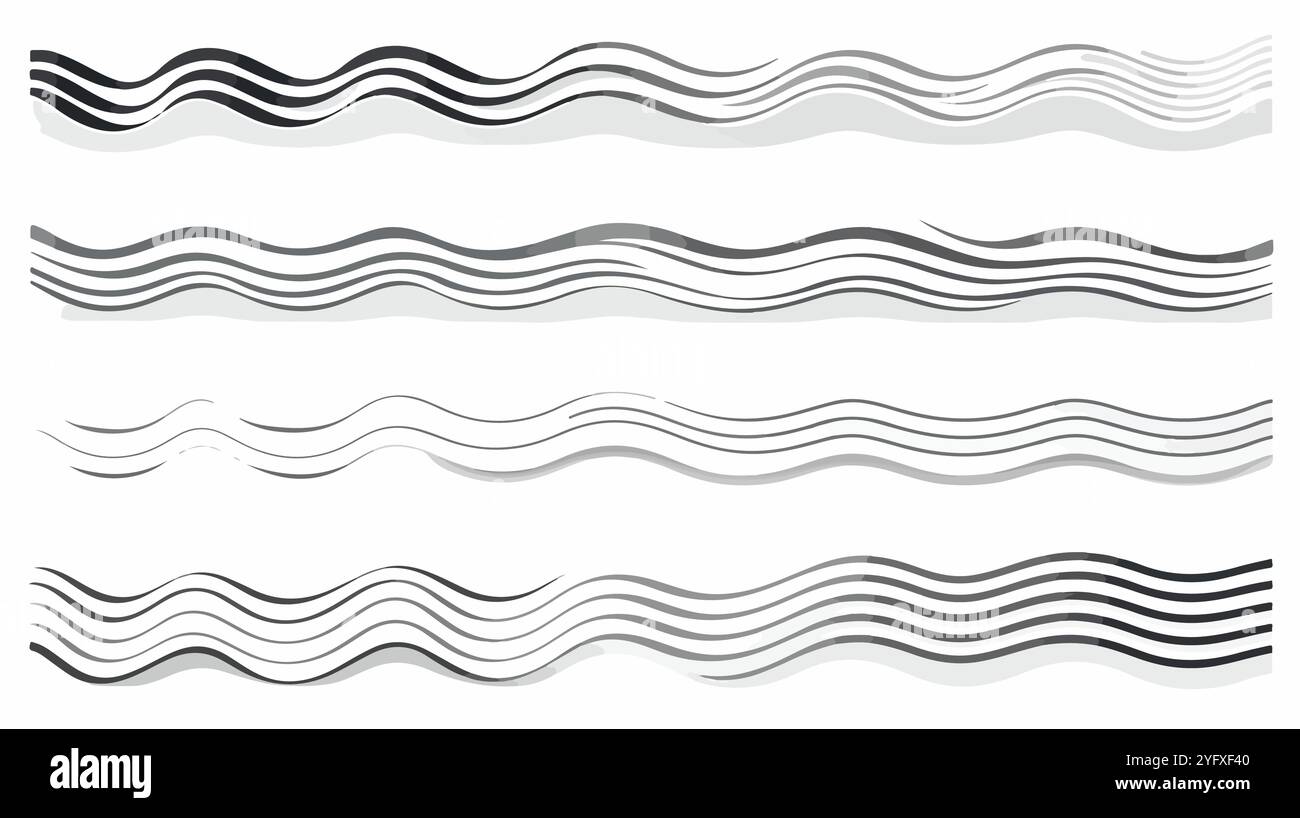 Horizontal lines texture Cut Out Stock Images & Pictures - Alamy