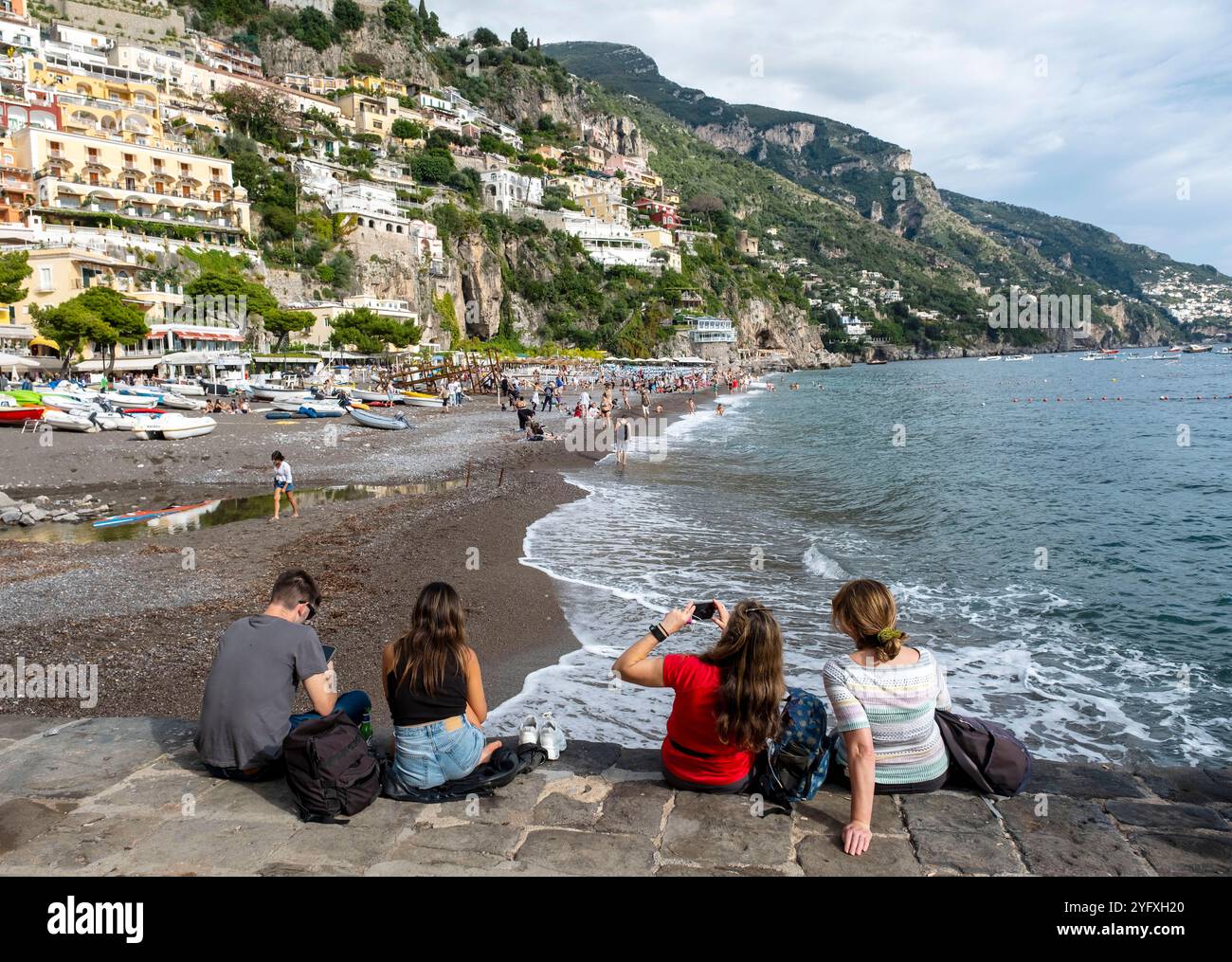 Positano, Amalfi Coast, Campania, Italy Stock Photo - Alamy