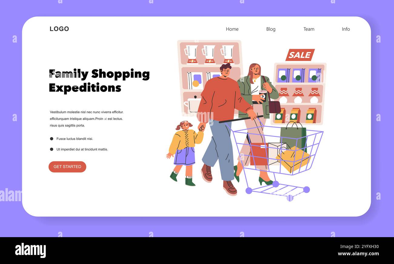 Engaging in family bonding Stock Vector Images - Alamy