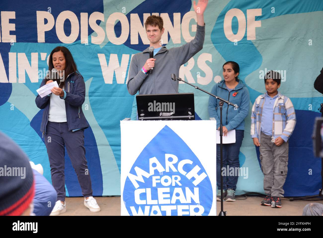 The River Action March for Clean Water in London 3rd November 2024 ...