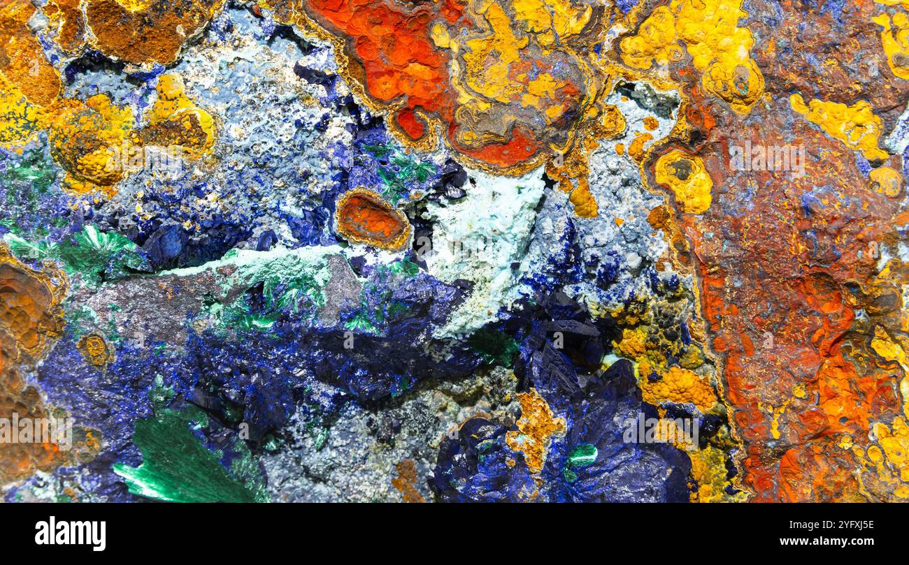 Limonite mineral rock sample hi-res stock photography and images - Alamy