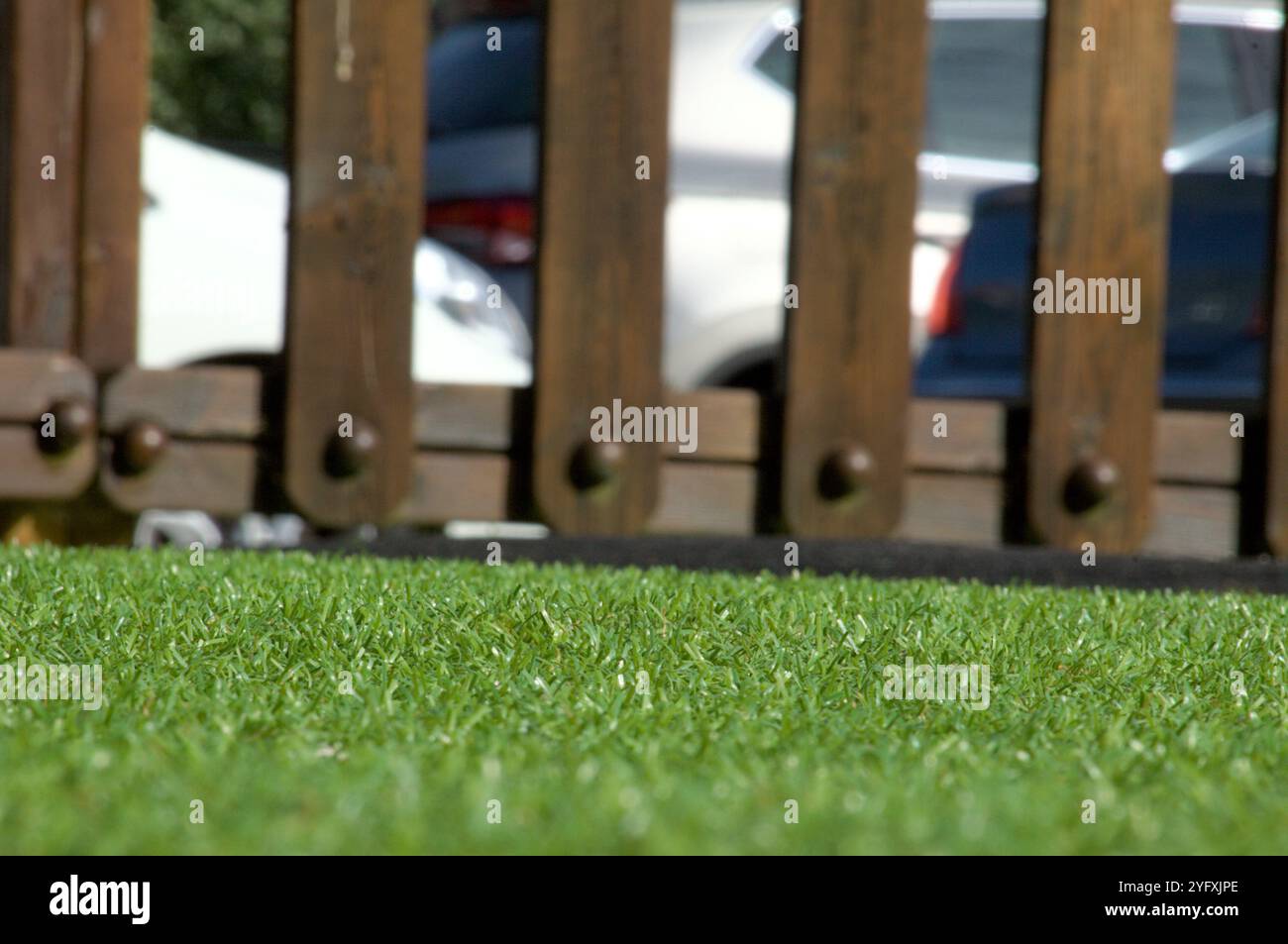 Artificial grass close up hi-res stock photography and images - Alamy