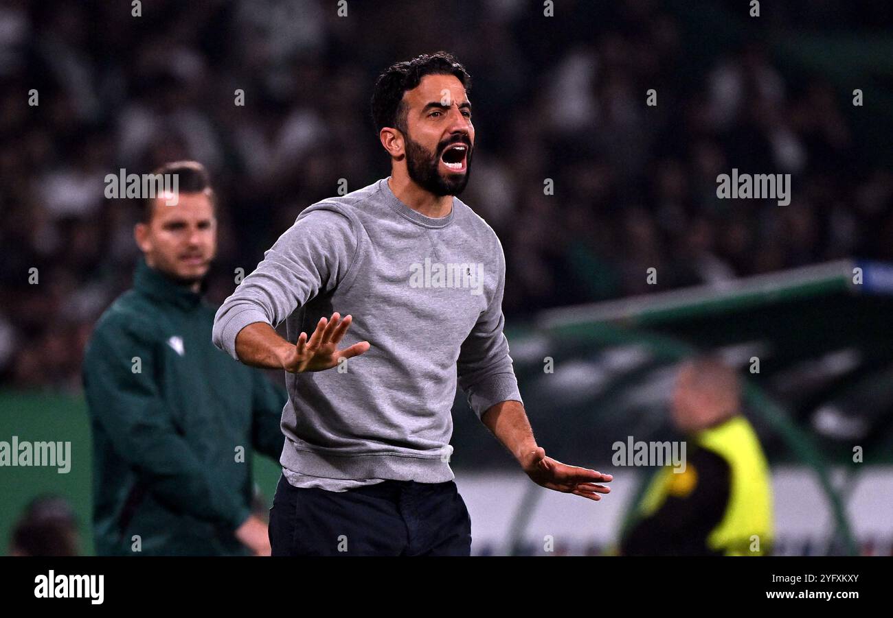 Sporting Lisbon manager Ruben Amorim during the UEFA Champions League ...