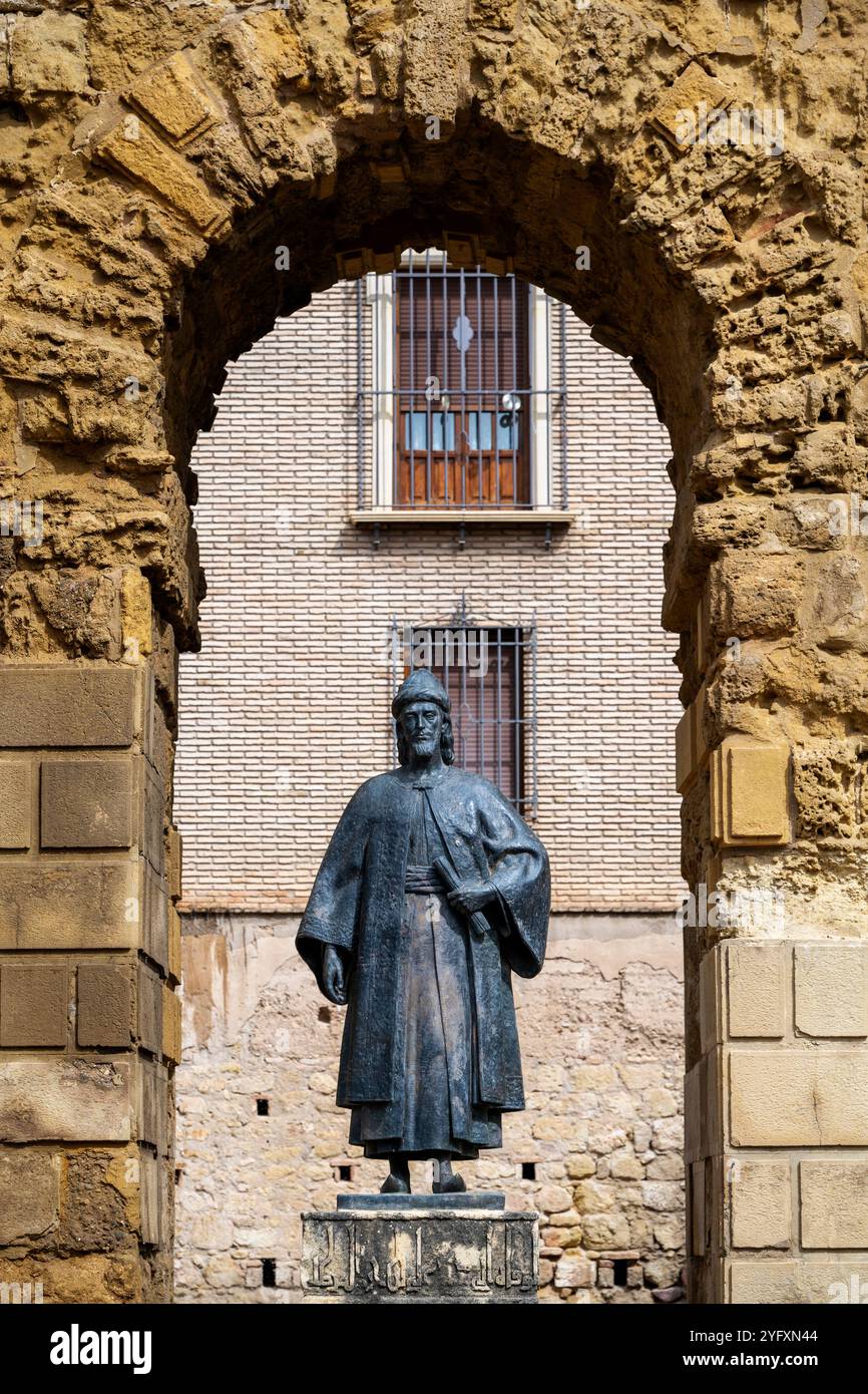 Monument of Ibn Hazm in Córdoba Stock Photo - Alamy