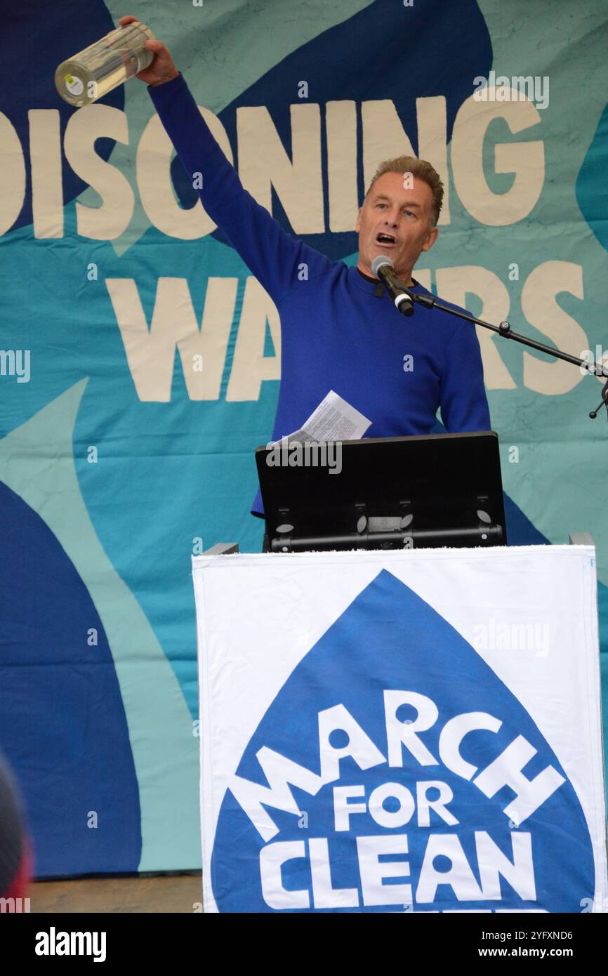 The River Action March for Clean Water in London 3rd November 2024 ...