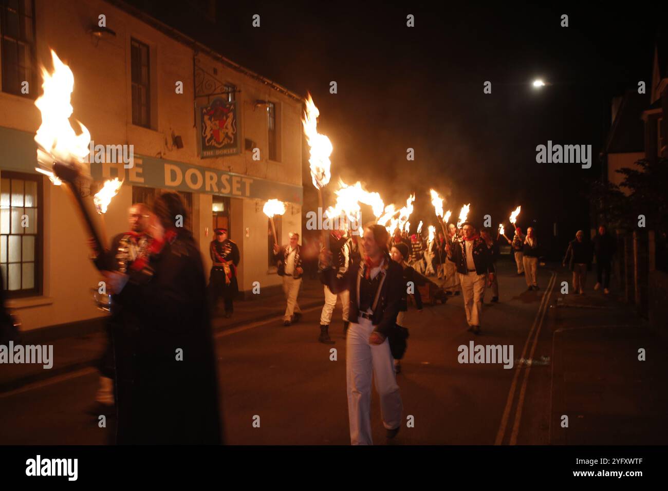 5th November 2024, Lewes, Suss, UK March for Clean Water The annual ...