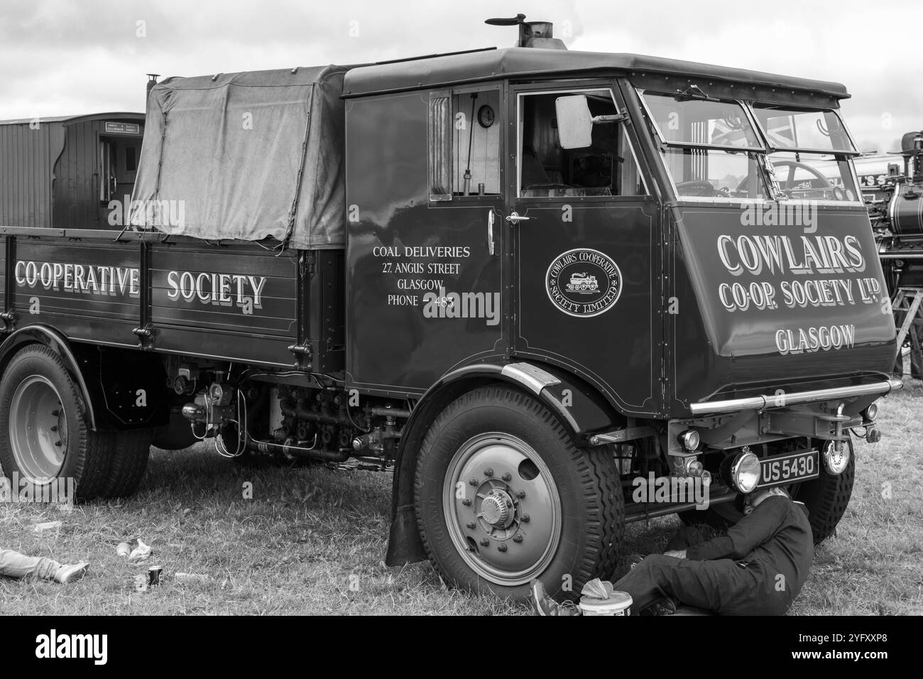 Low Ham.Somerset.United Kingdom.July 20th 2024.A restored Sentinel S4 ...