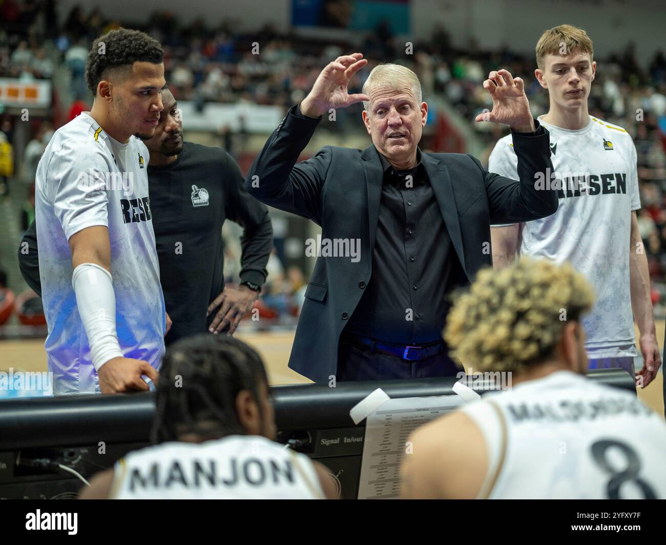 John Patrick (MHP Riesen Ludwigsburg, Head-Coach), GER, MHP Riesen ...