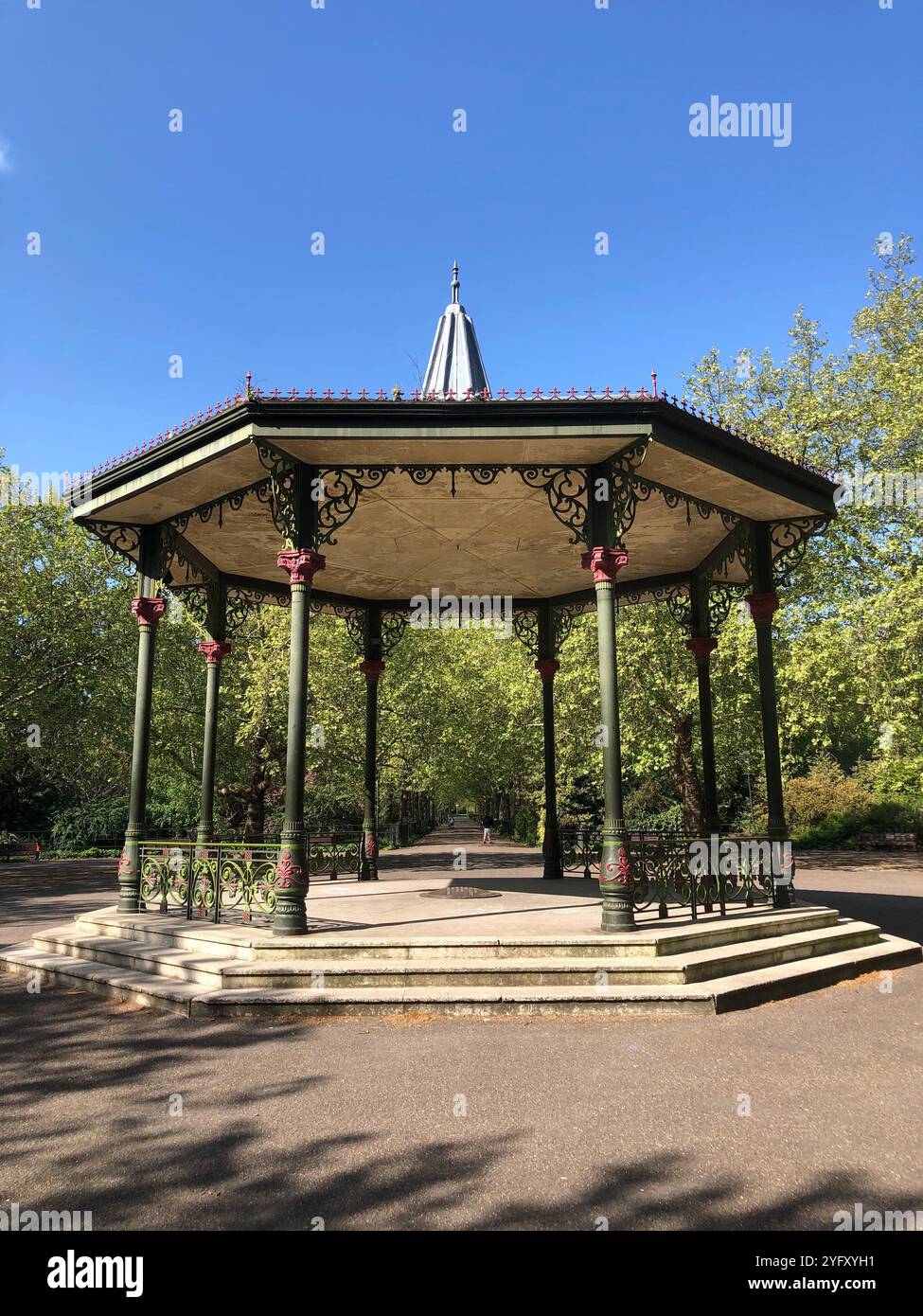 The Bandstand at Battersea Park, London Stock Photo - Alamy