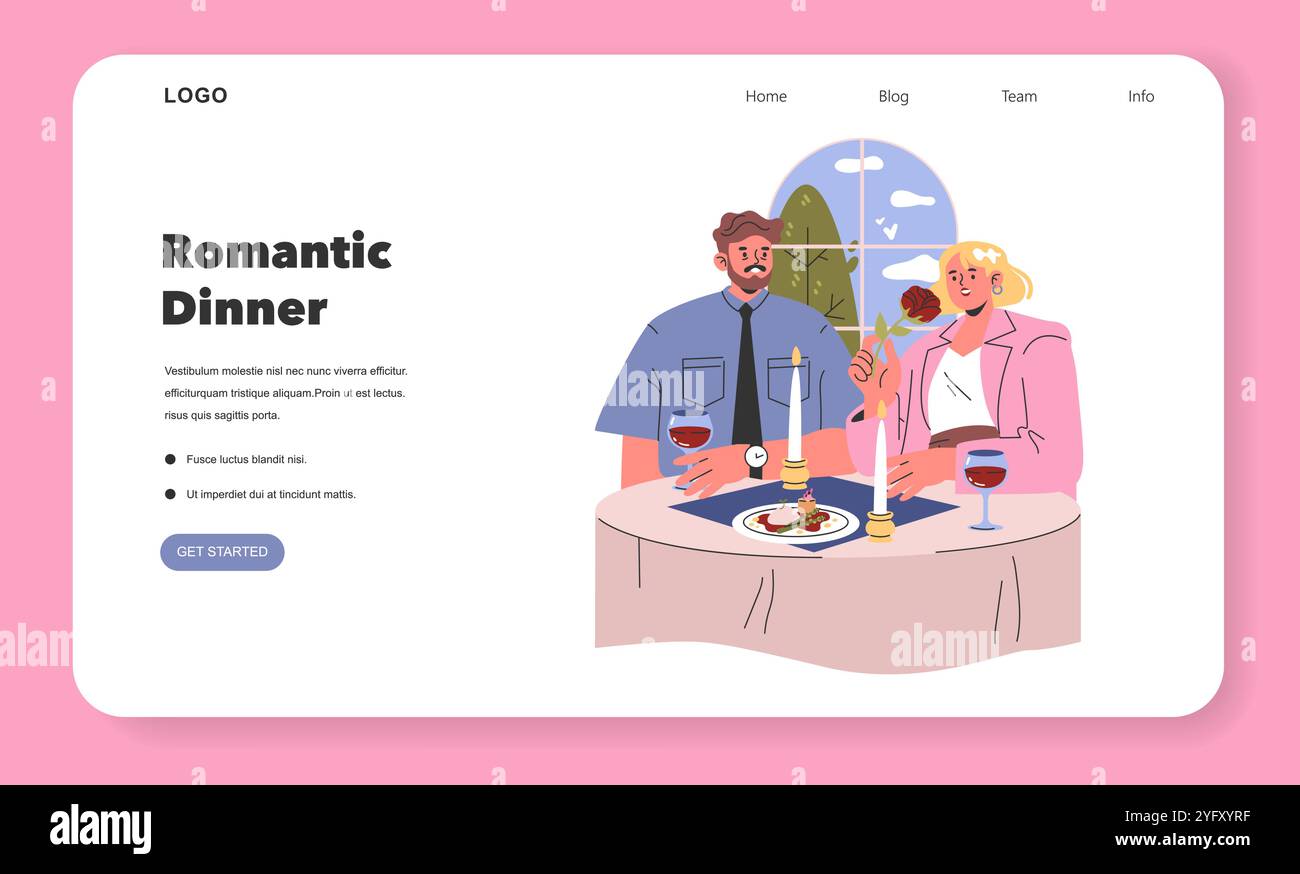 Romantic couple sharing intimate moments Stock Vector Images - Alamy