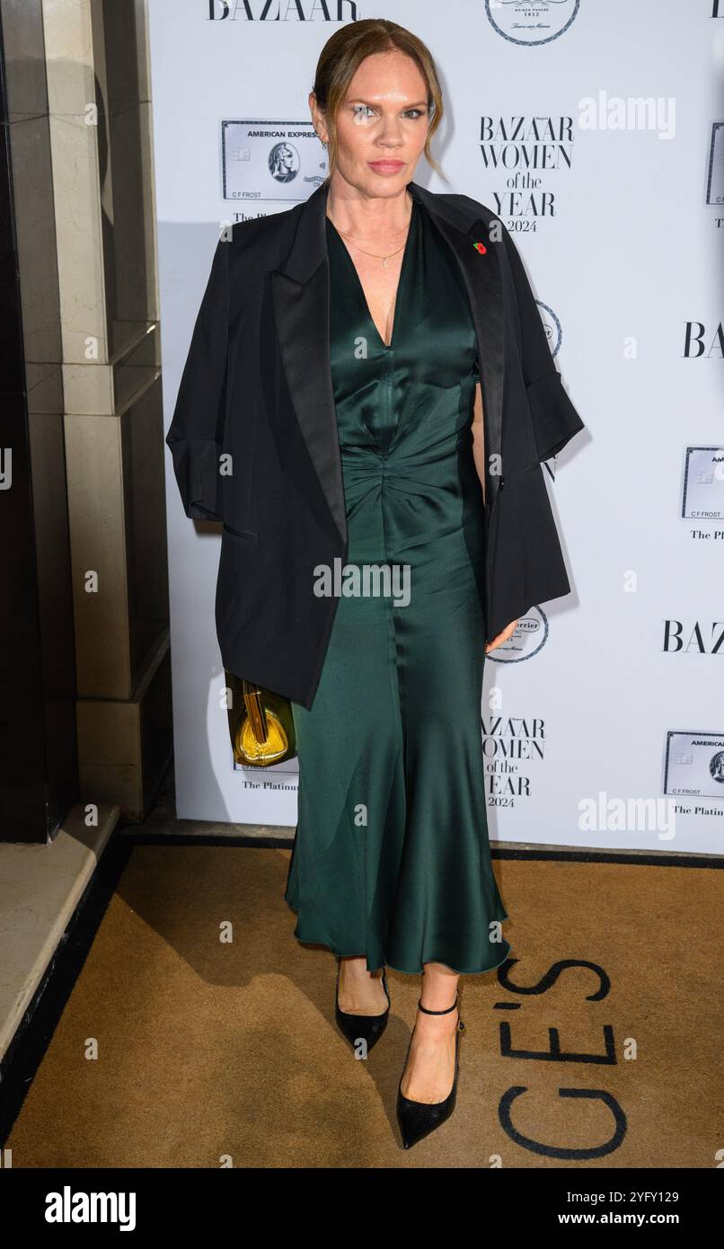 London, UK. 5 November 2024. Louise Adams attending the Harper's Bazaar ...