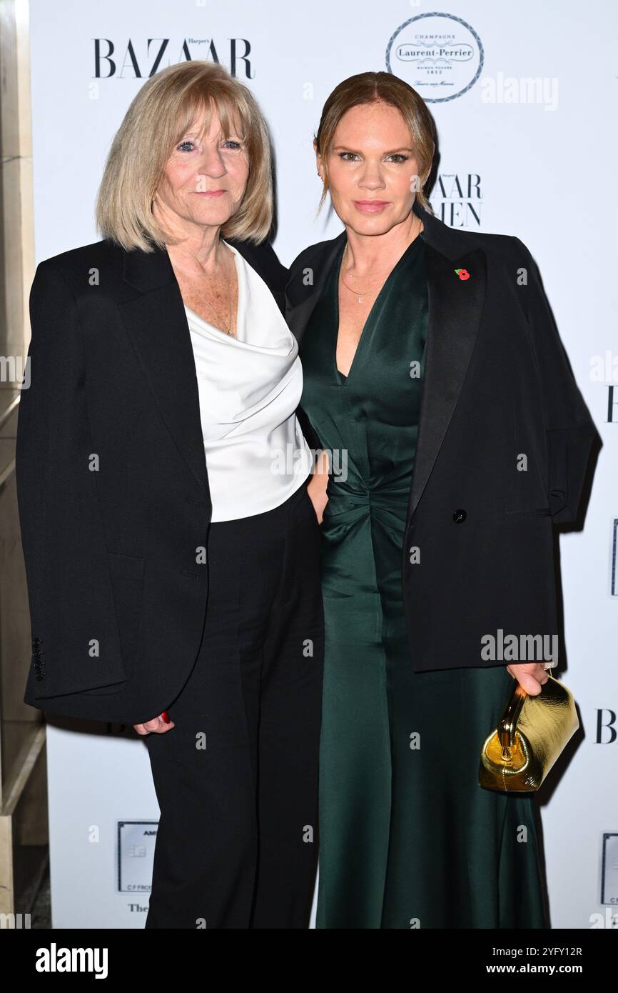 London, UK. 5 November 2024. Jackie Adams and Louise Adams attending ...