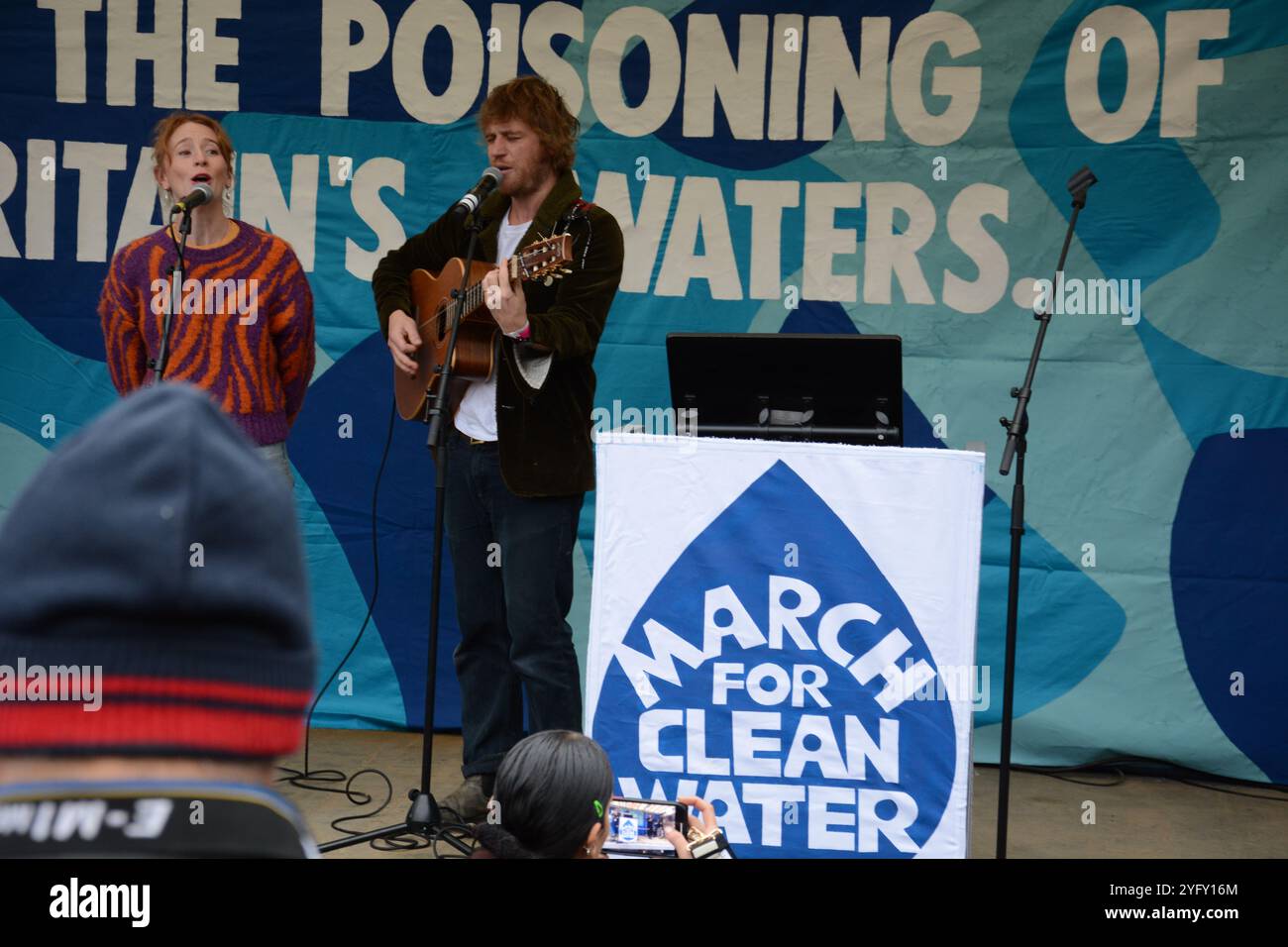The River Action March for Clean Water in London 3rd November 2024 ...