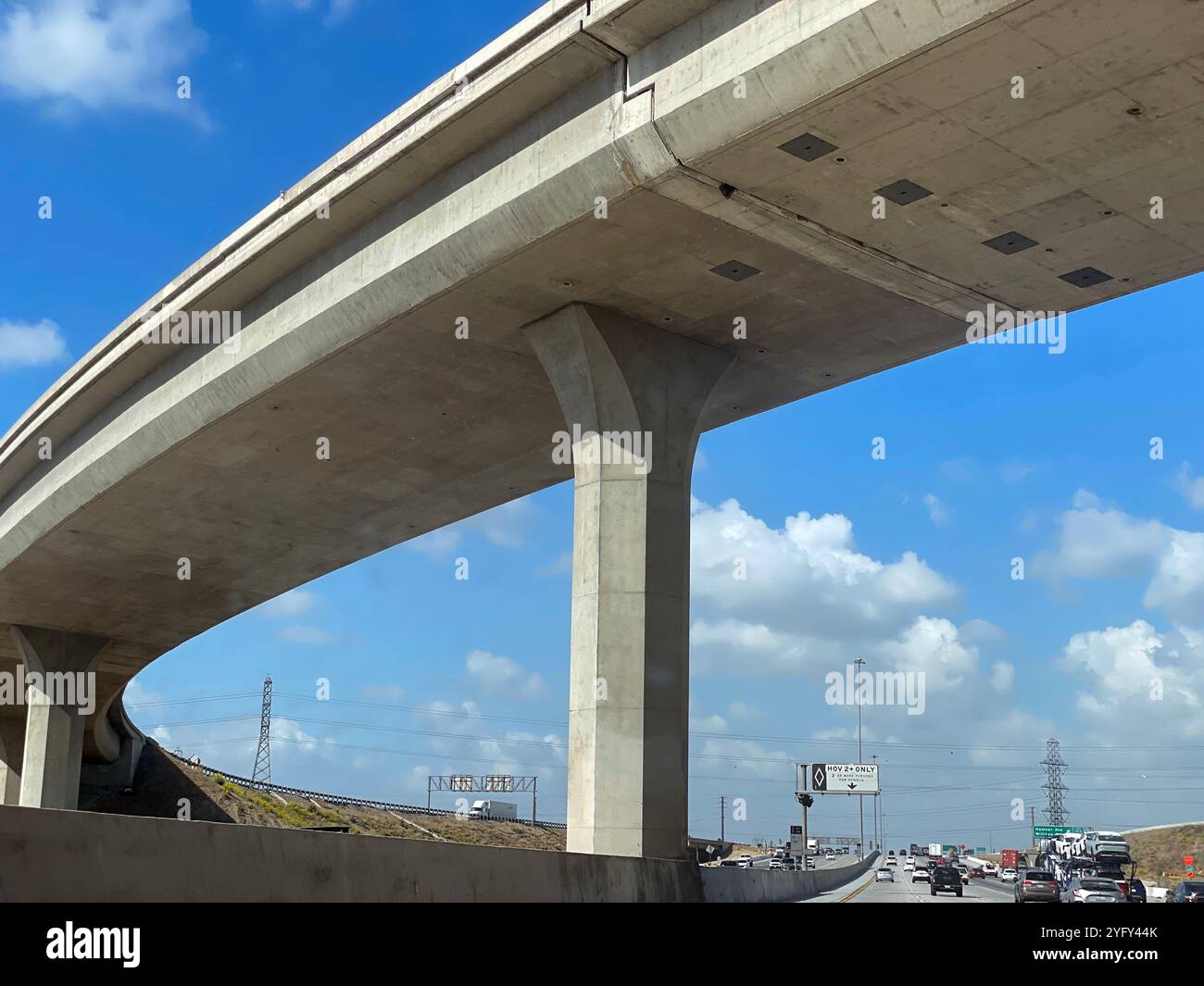 Freeway interchange los angeles hi-res stock photography and images - Alamy